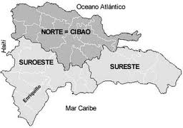 Las regiones de República Dominicana