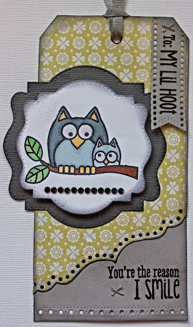 Reason I Smile Tag by Corina Finley - Cheery Lynn Designs Inspiration Blog