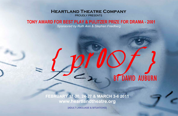 A Follow Spot: Head + Heart = "Proof" at Heartland Theatre