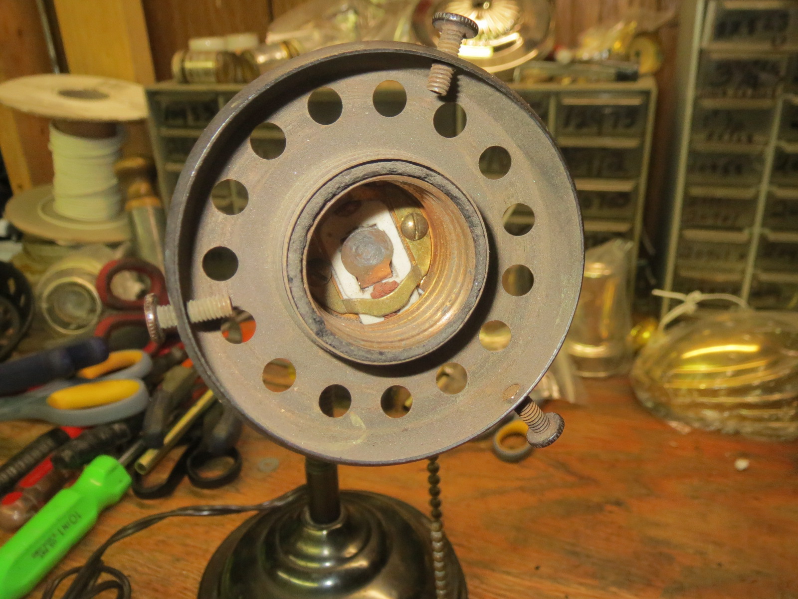 Lamp Parts and Repair | Lamp Doctor: Repair Slim Gooseneck Table Desk ...