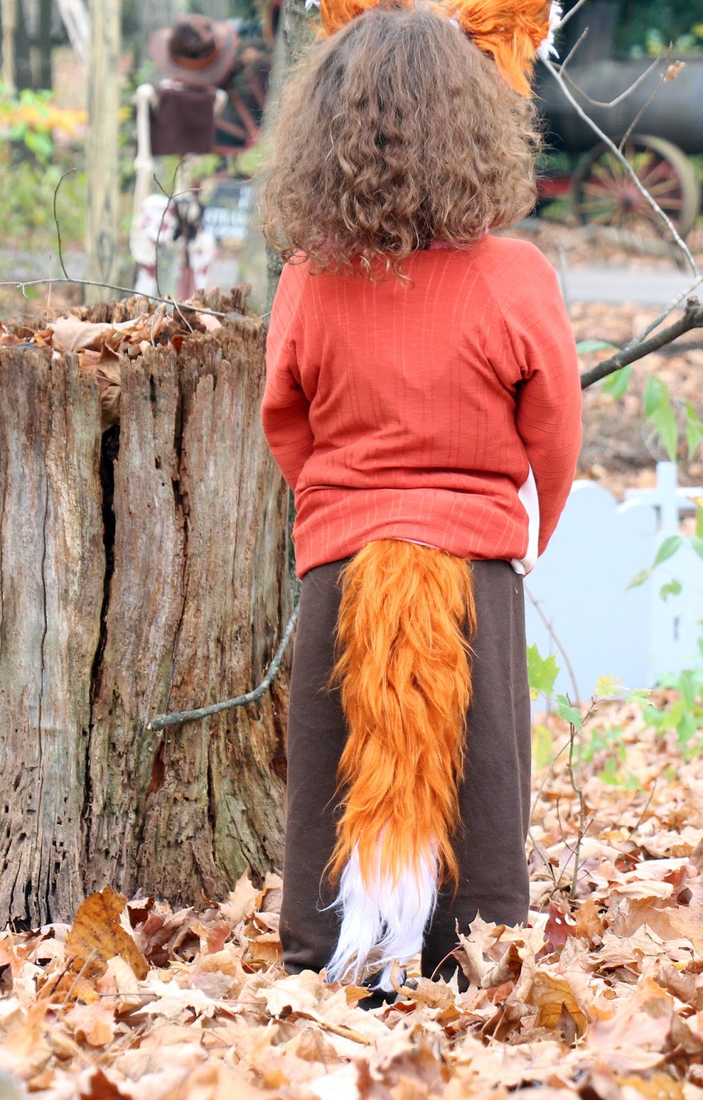 Grosgrain: Brushed Yarn Fox Tail