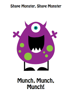 Chit Chat and Small Talk: Shape Monster Book