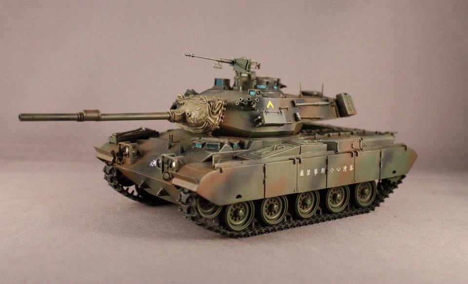 大光明株式會社: 范姜吉姆 's 1/35 中華民國 海軍陸戰隊 M41D (棚拍版)