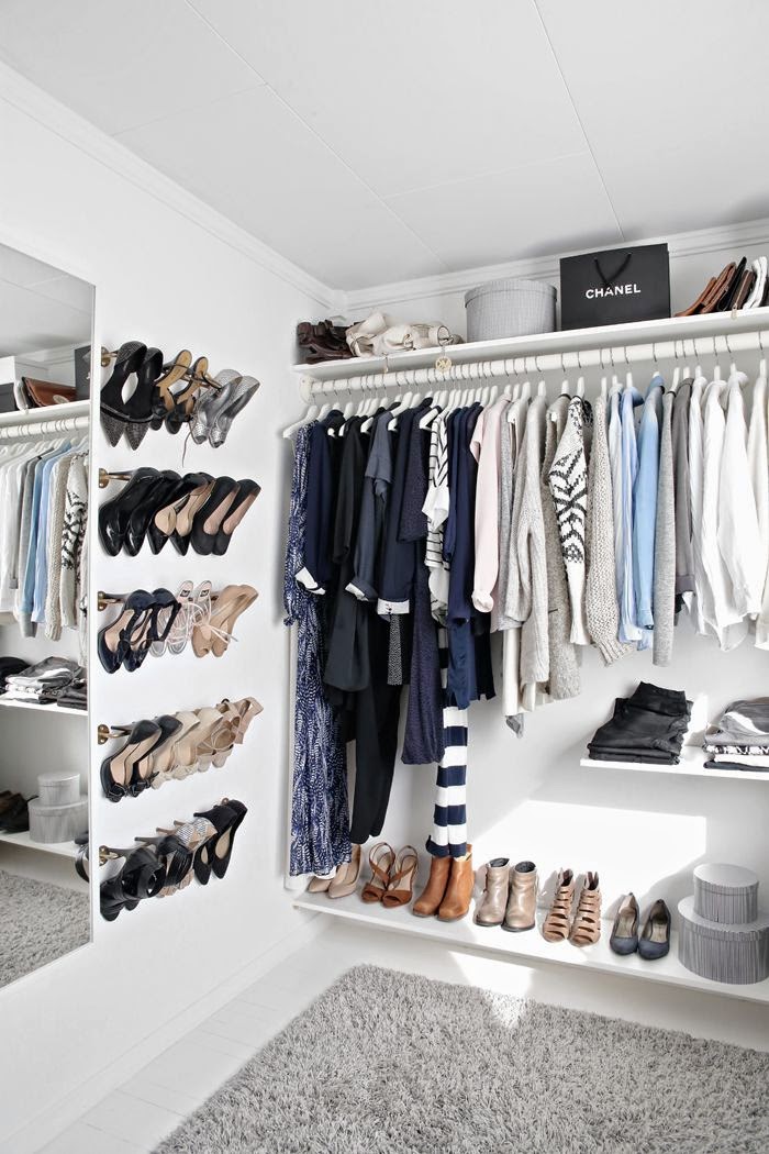 I want pretty: Ideas de closets- Mantén tu ropa organizada!