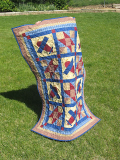 The Quilting Mill: Airplane Baby Quilt