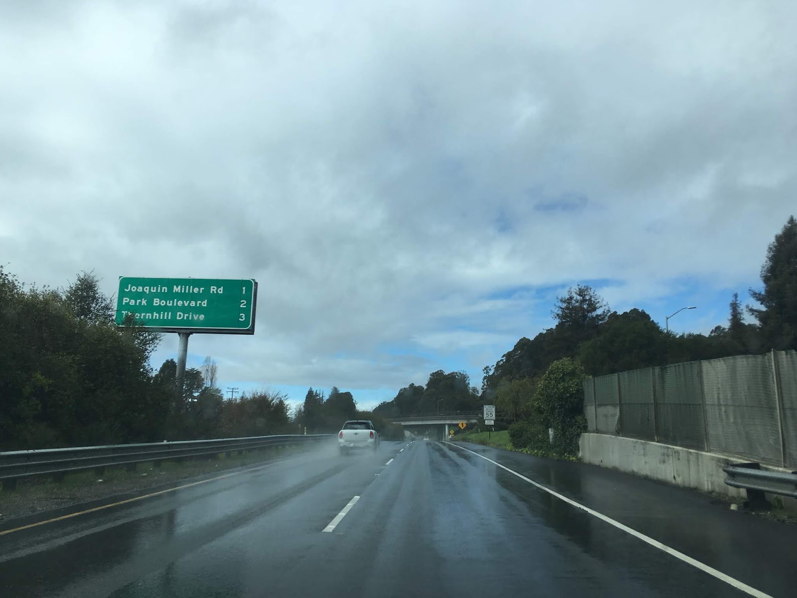 California State Route 13 and the Warren Freeway