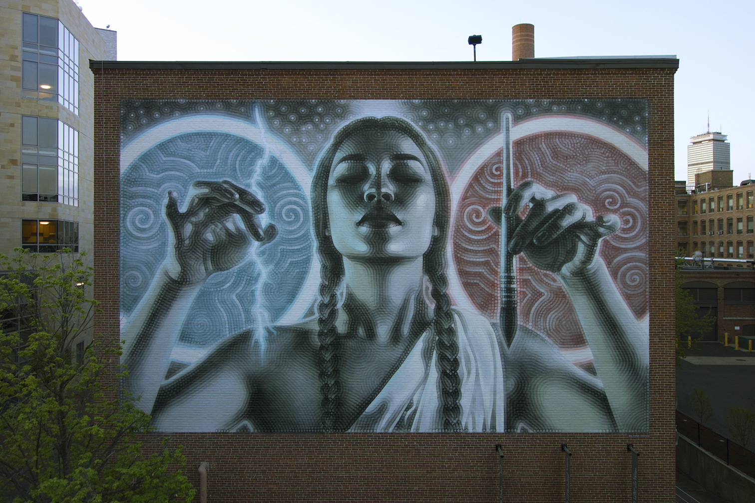 MAC ART: "Ars et Scientia" : New mural in Boston for Northeastern ...