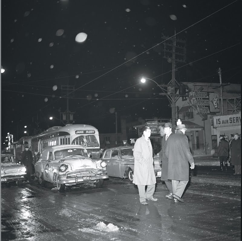 lost toronto: Danforth and Dawes Road/Then and Now