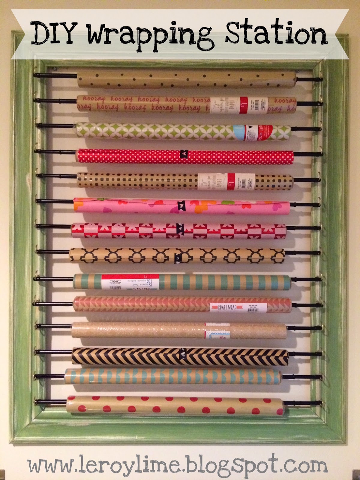 LeroyLime: DIY Wrapping Station