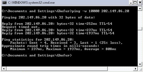Mengenal Ping dan Perintah-Perintah Ping | R Kharie Poetra
