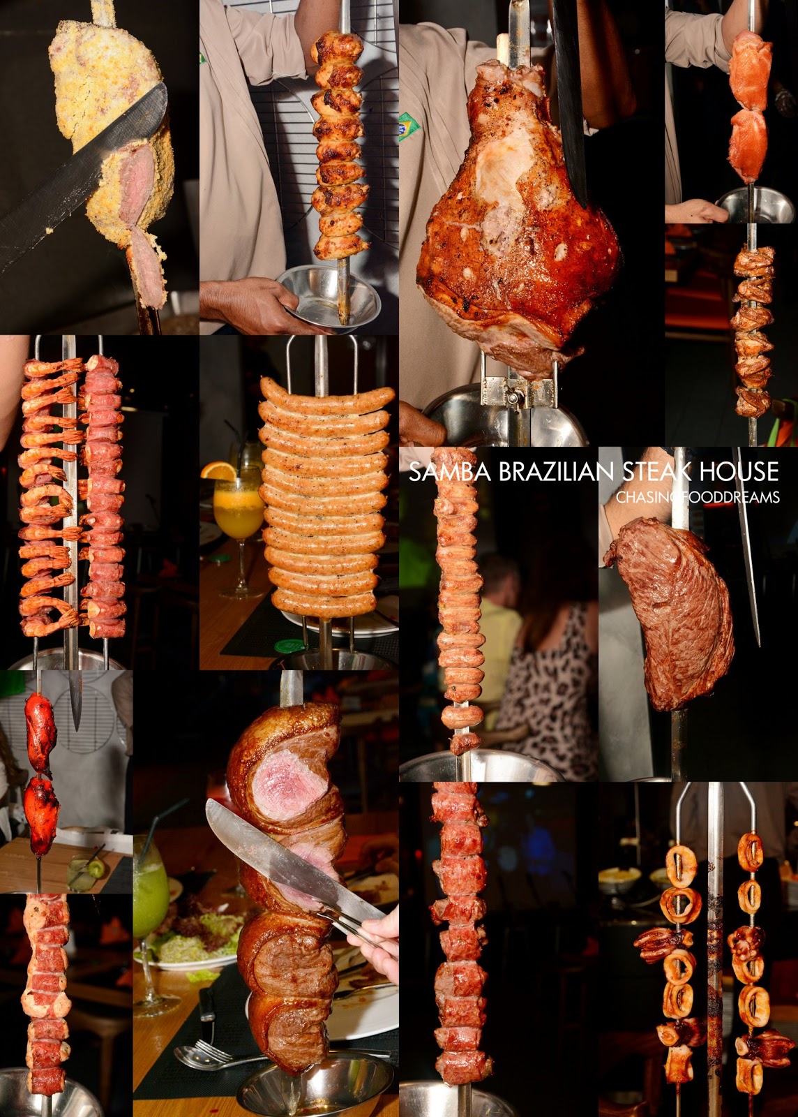 CHASING FOOD DREAMS: Samba Brazilian Steak House Churrascaria, Avenue K ...