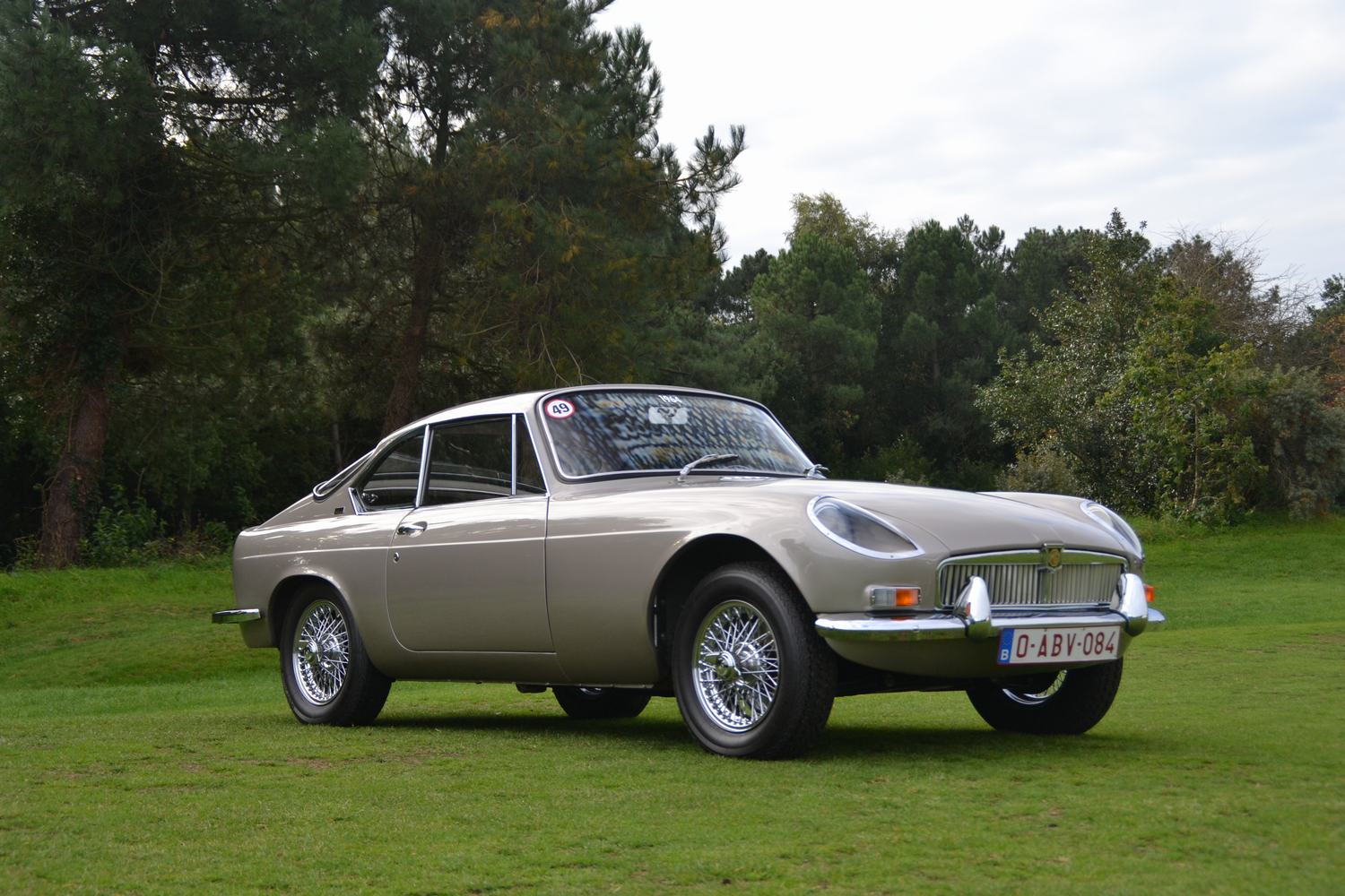 Carpics by Scorpion: MG MGB Coupé Coune @ Concours d'élégance ZGP 2017