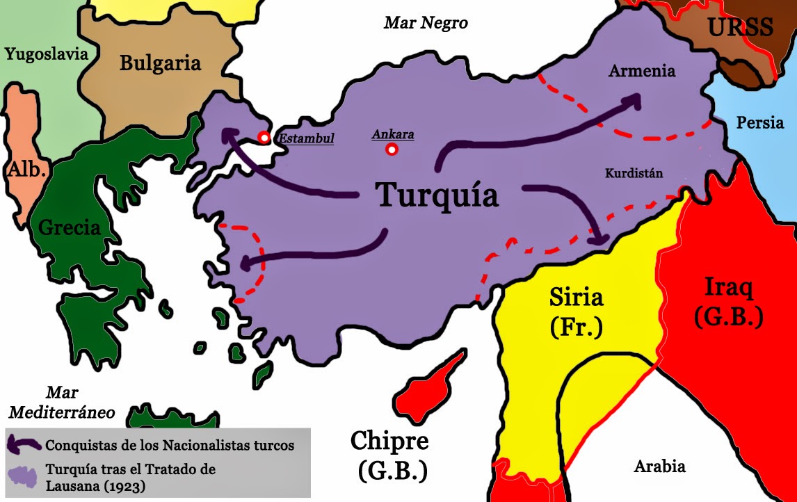 Instantes con Historia: LA NUEVA REPÚBLICA TURCA