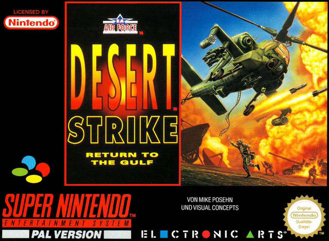 kerr9000's Blog: SNES Review 139: Desert Strike: Return to the Gulf