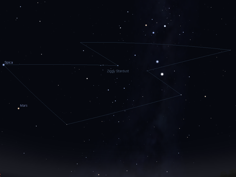 Astroblog: The David Bowie Constellation in Stellarium