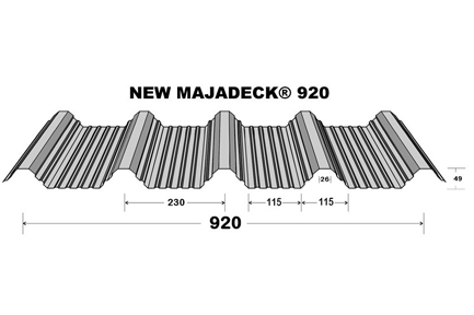 ALUMINIUM COMPOSITE PANEL SEVEN: Atap Majadeck