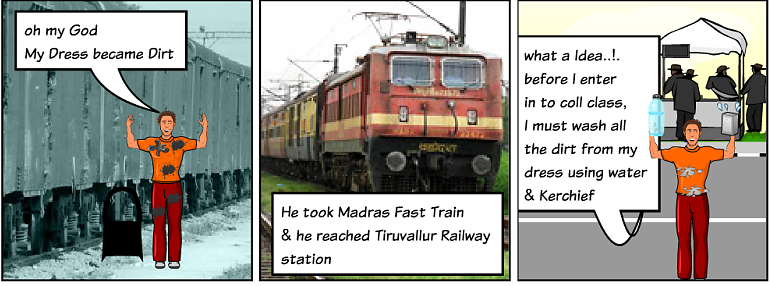 RAGHAVENDRAN: TRAIN COMIC STORY