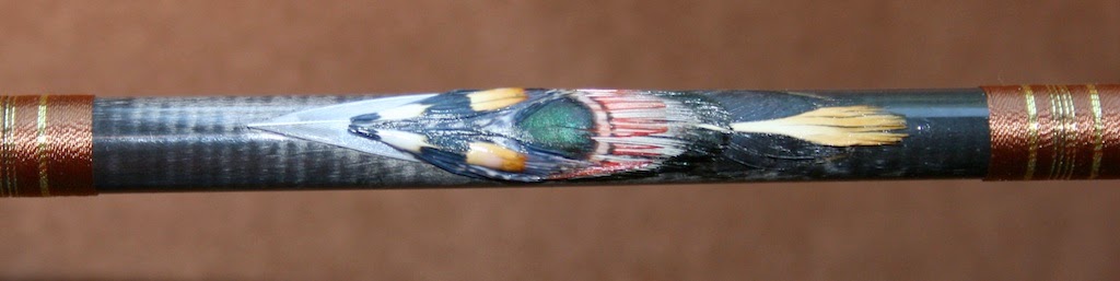 Harper Fly Rods - Random Thoughts of a Fly Rod Maker: FEATHER INLAYS ...