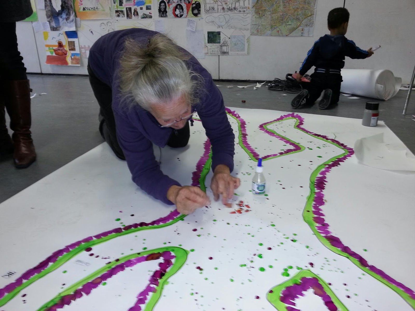 Simone van Olst: Afsluitingsles Drawing her Story Leiden Zuid