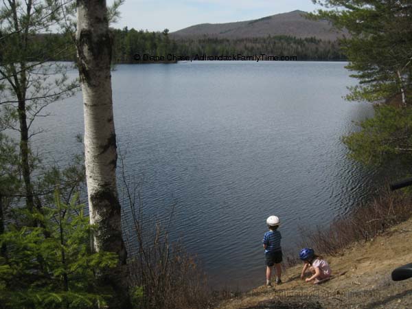Biking at NYS DEC Buck Pond Campground