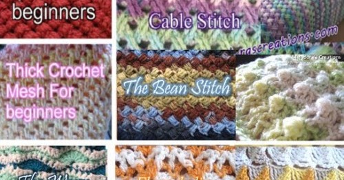 Beautiful Skills - Crochet Knitting Quilting : Crochet Stitches - Free ...