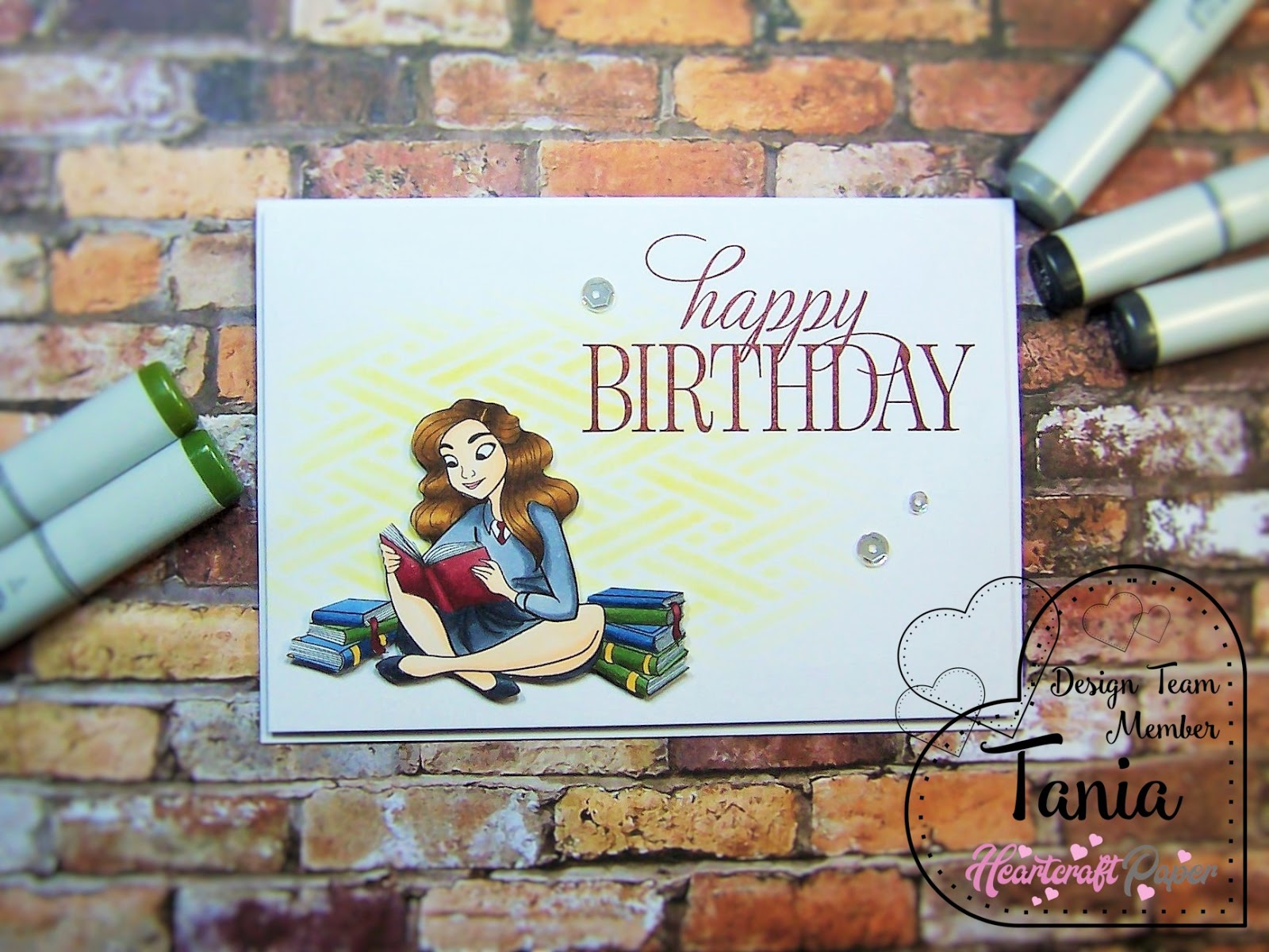 Paper and Me: Bookworm Birthday