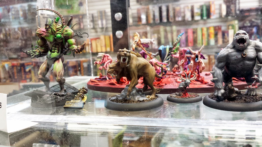 Monster Lab Miniatures: Marcus and a Pack of Wild Animals (Plus Myranda): a Malifaux Showcase