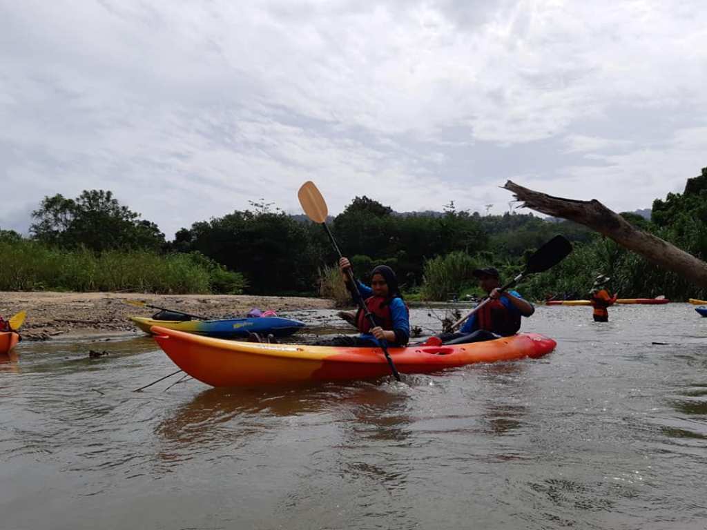 TRAVELOG: KAYAK SUNGAI BALING : ouhhhh Kayak Santai 18 km, Kepuasan Tip ...