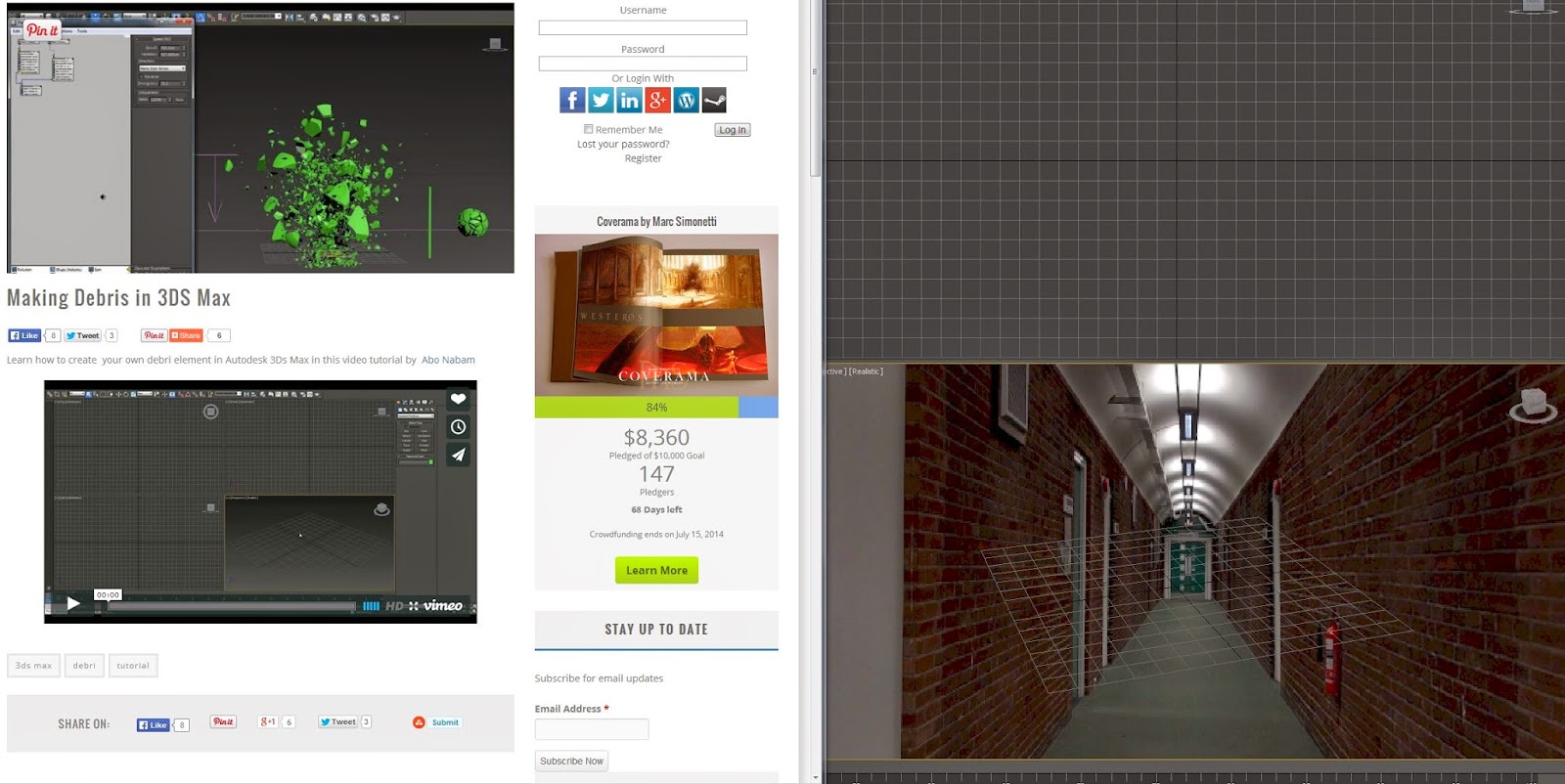 Computer animation and Visual effects