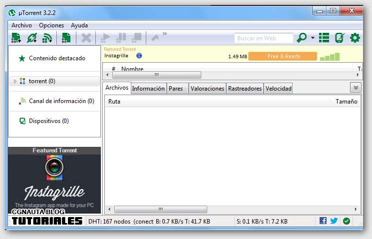 Remover publicidad en uTorrent - CGnauta blog