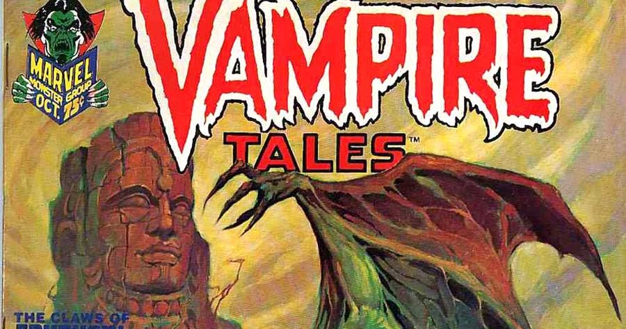 Vampire Tales #2 - Jim Steranko reprint + 1st Satana - Pencil Ink