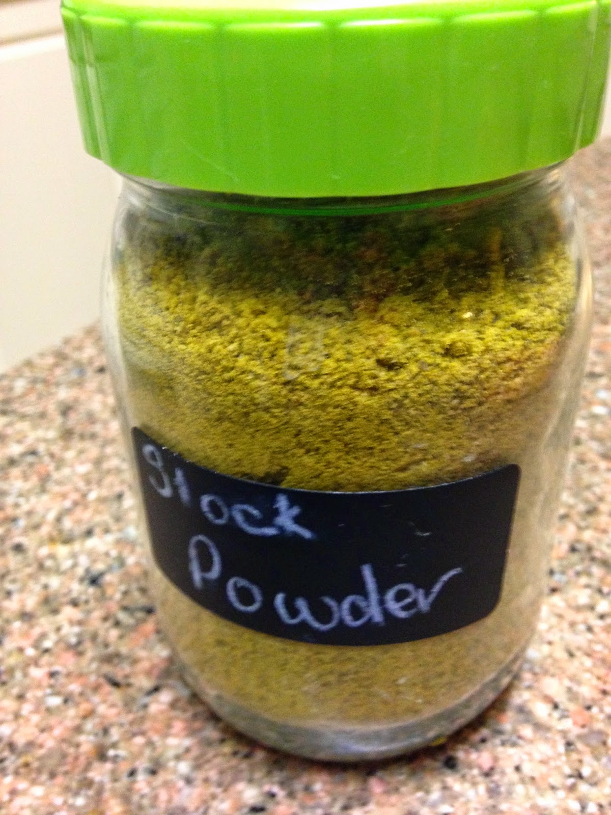 Two Days at a Time: Making Stock Powder
