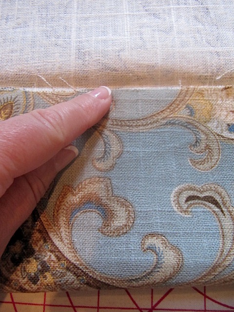 Sew Many Ways...: How To Make Lined Drapes...Picture Tutorial