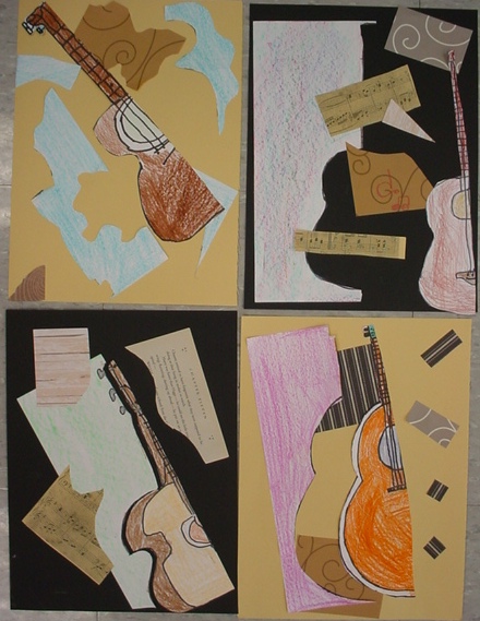 Mrs. Knight's Smartest Artists: Picasso's Guitar: Cubism for 2nd ...