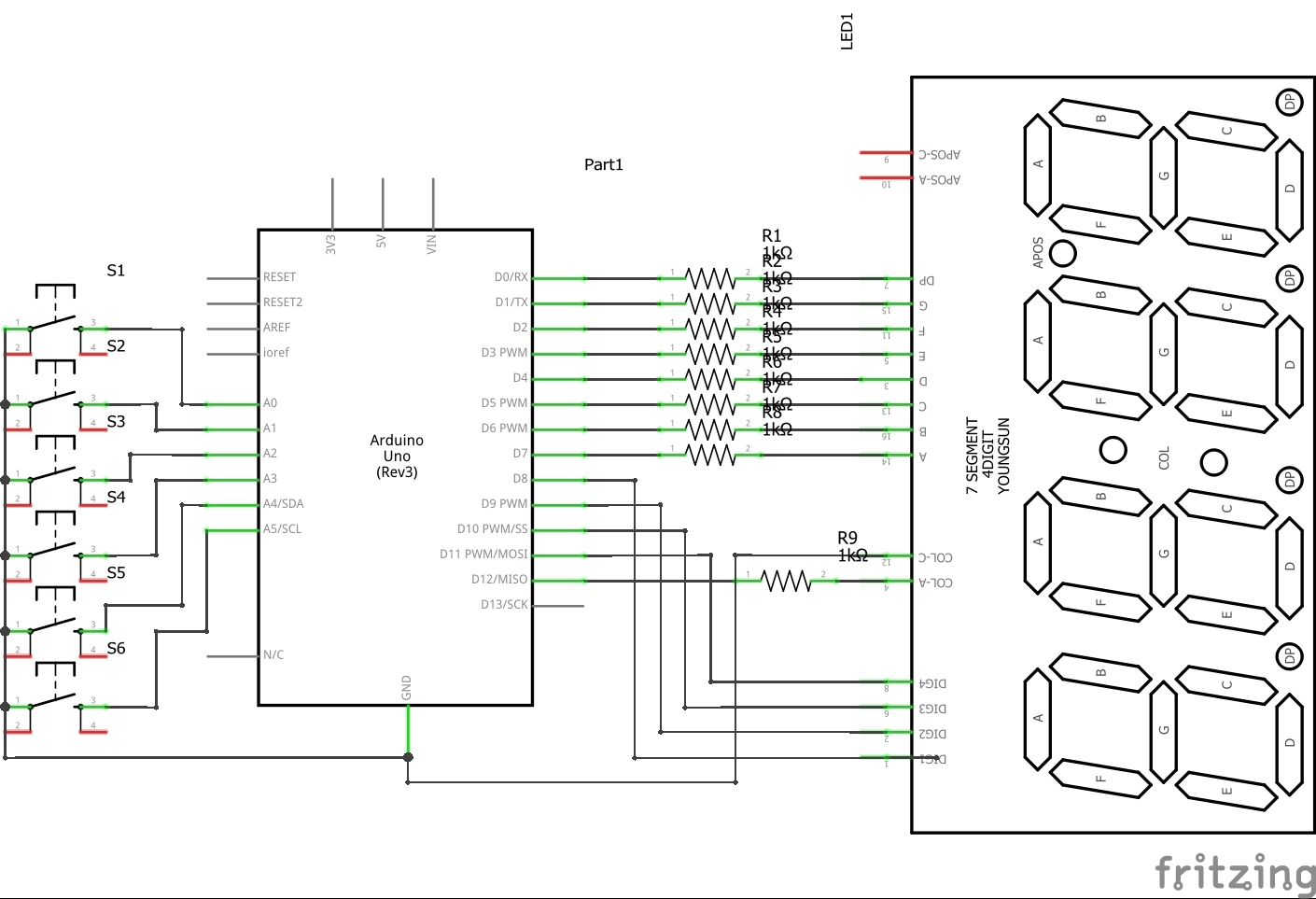 Jam Digital Menggunakan Clock Internal Arduino
