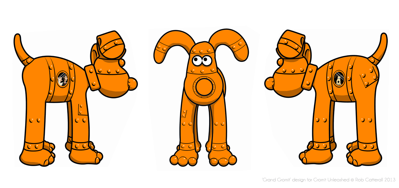 Rob Catterall Illustration: Gromit Unleashed