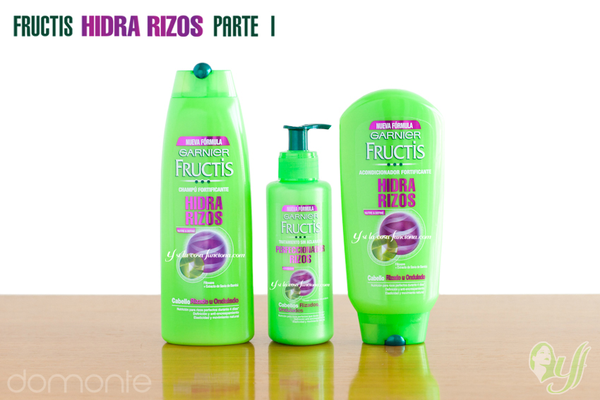 Nuevo Fructis Hidra Rizos - Parte I - - Y si la cosa funciona...