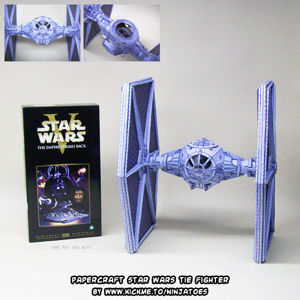 Star Wars TIE Fighter Papercraft | Papercraft Paradise | PaperCrafts ...