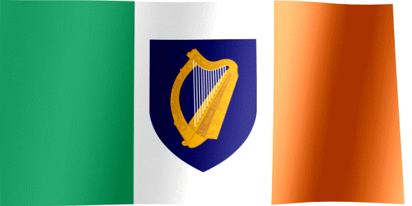 Waving Irish Flag Gif