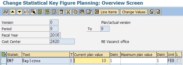 ERIC YANG'S NOTEPAD: SAP CO - KK01 What is the Statistical Key Figures ...