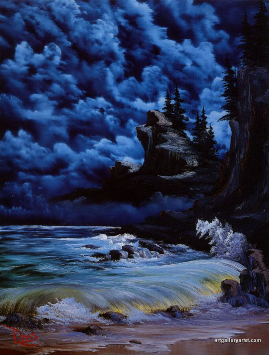 El arte es su máxima expresión : Secretos de Bob Ross (Pintor de Paisajes)