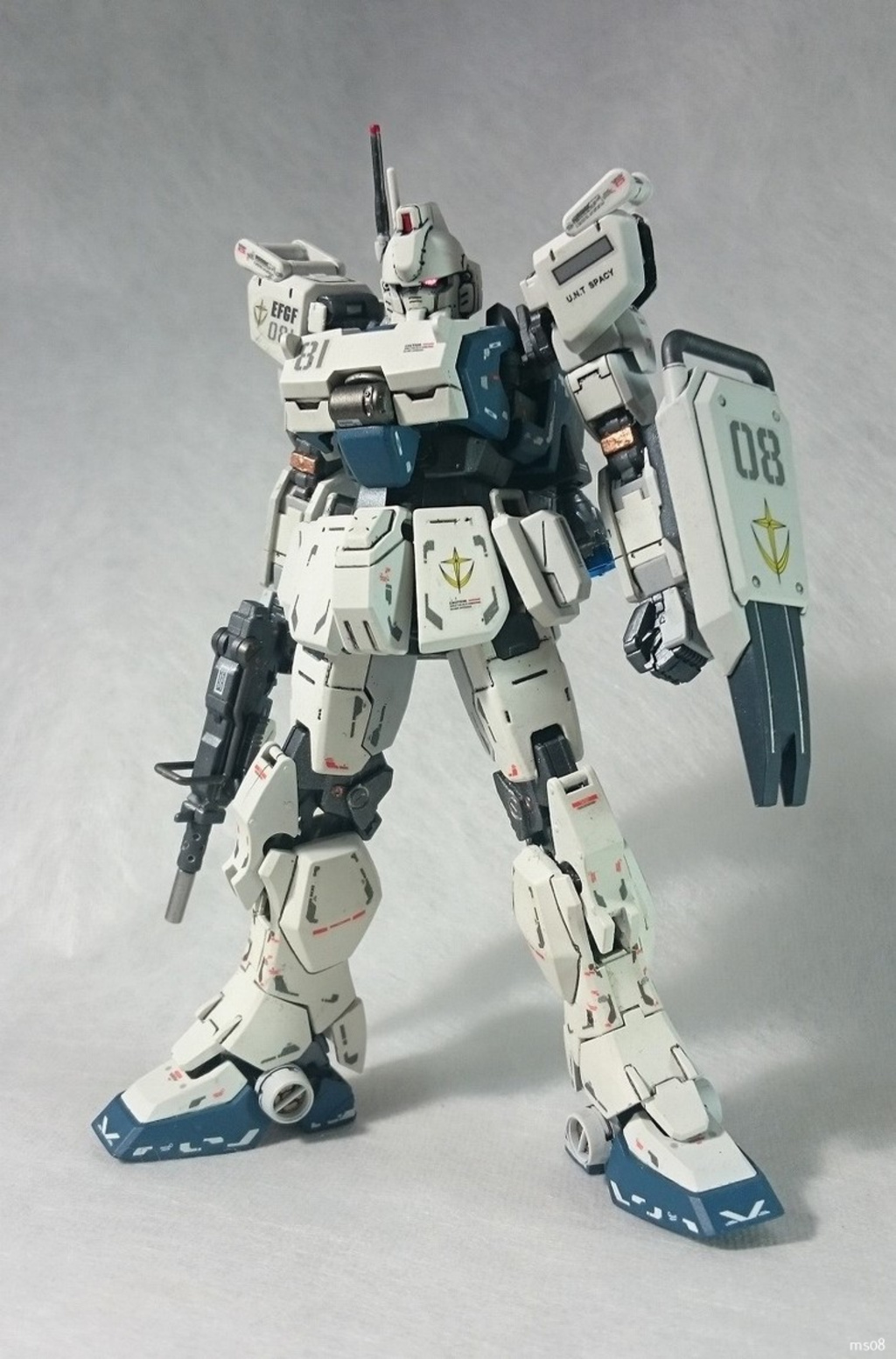 GUNDAM GUY: RG + HG 1/144 Gundam Ez-8 - Custom Build