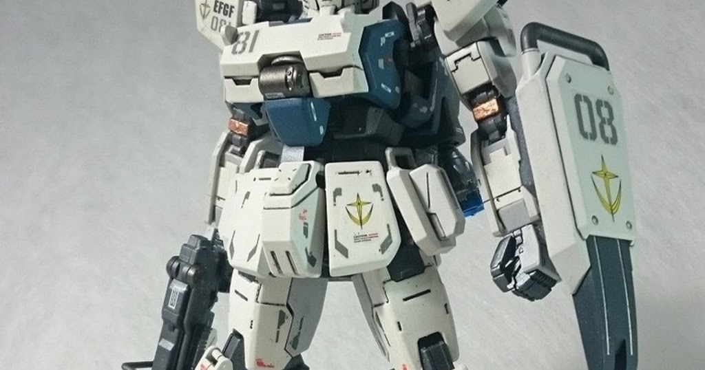 GUNDAM GUY: RG + HG 1/144 Gundam Ez-8 - Custom Build