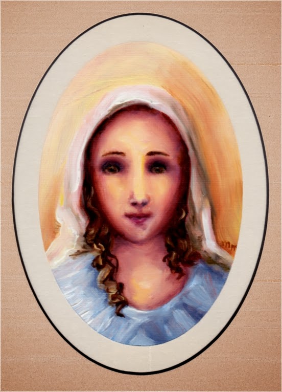 Snowflake Clockwork: Holy Face of Mary