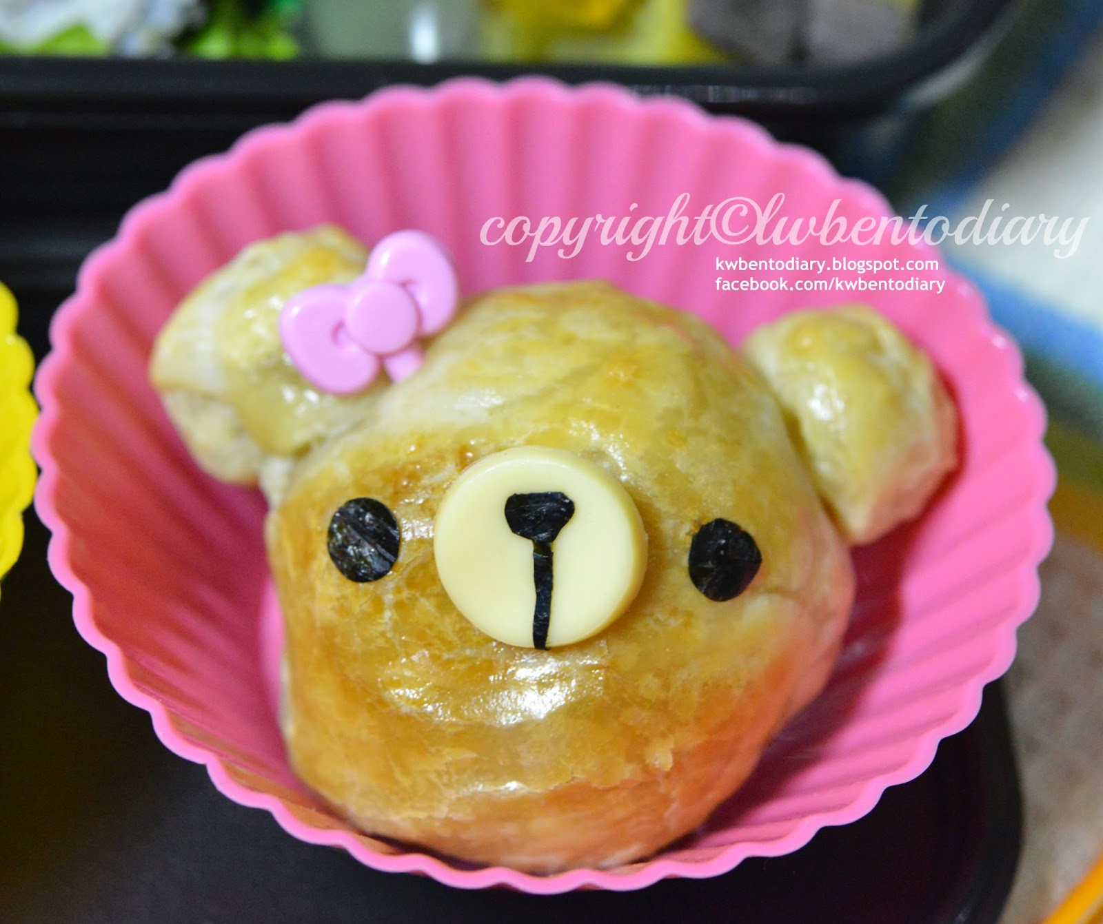 Karenwee's Bento Diary: Bento2014#Sep30~Sardin Puff & Sushi Roll