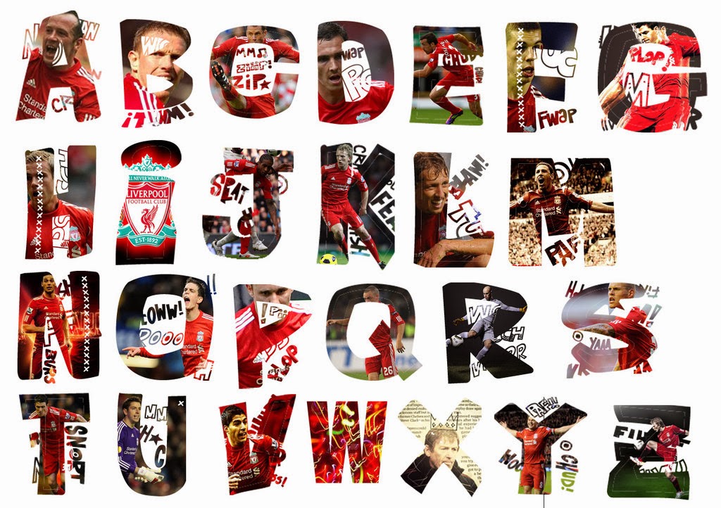 Alfabeto de Futbol. - Oh my Alfabetos!