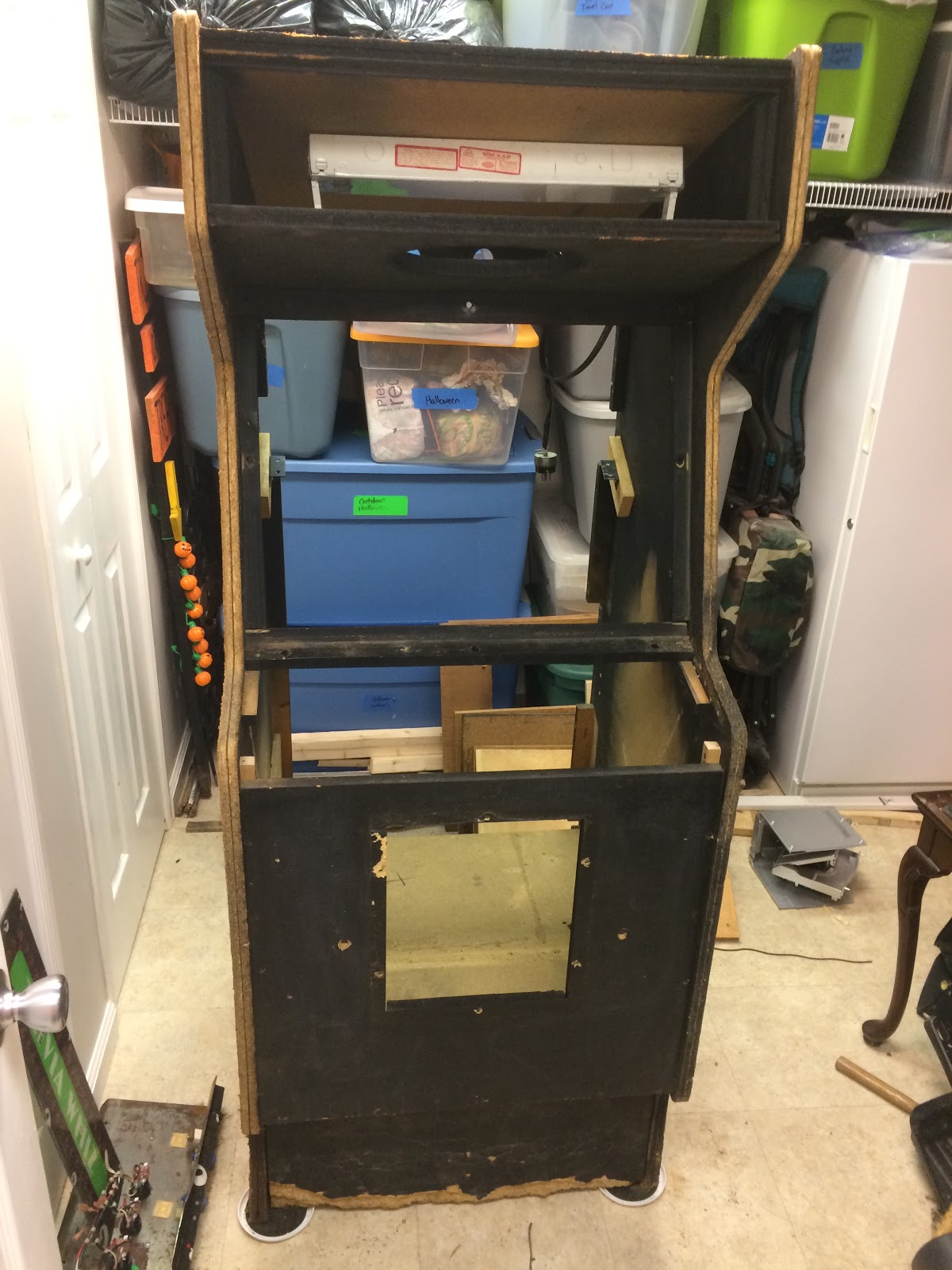 Arcade Build: Gutting & Breakdown