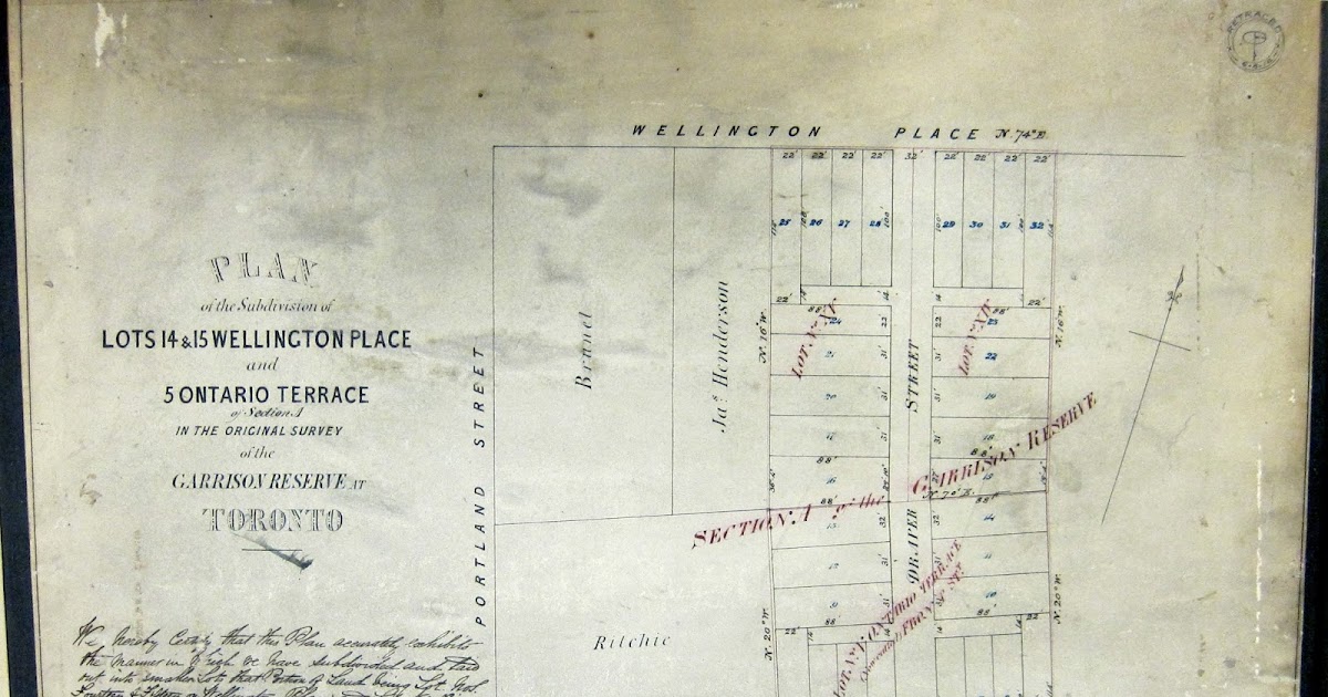 Fort York and Garrison Common Maps: 1856 Dennis: Plan of the ...