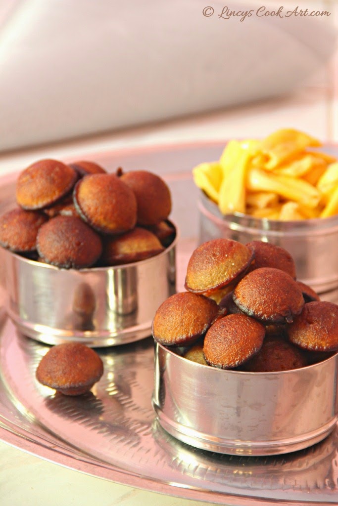 Chakka Unniyappam/ Chakka Paniyaram/ Chakka Neiyappam/ Chakka Appam ...