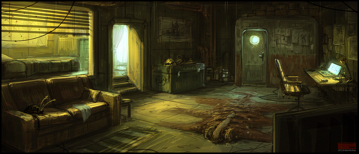 Mark Molnar - Sketchblog of Concept Art and Illustration Works ...